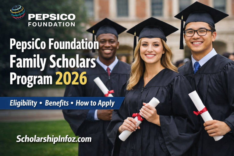 PepsiCo Foundation Family Scholars Program 2026: Eligibility, Benefits ...